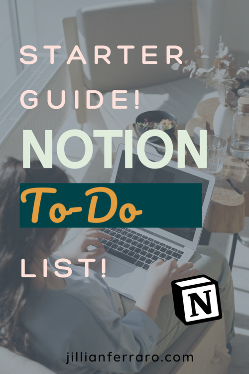 How to Make a To-Do List on Notion — jillianferraro.com