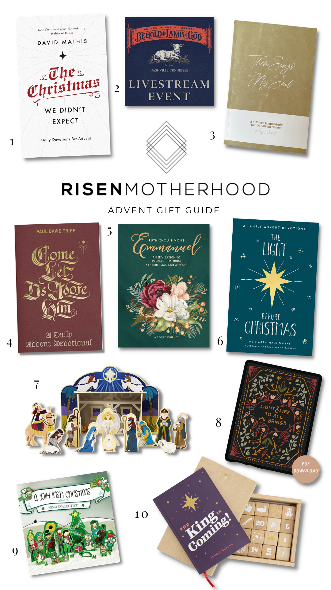 R|M Gift Guides 2022 — Risen Motherhood