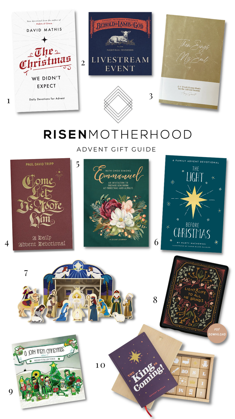 R|M Gift Guides 2022 — Risen Motherhood
