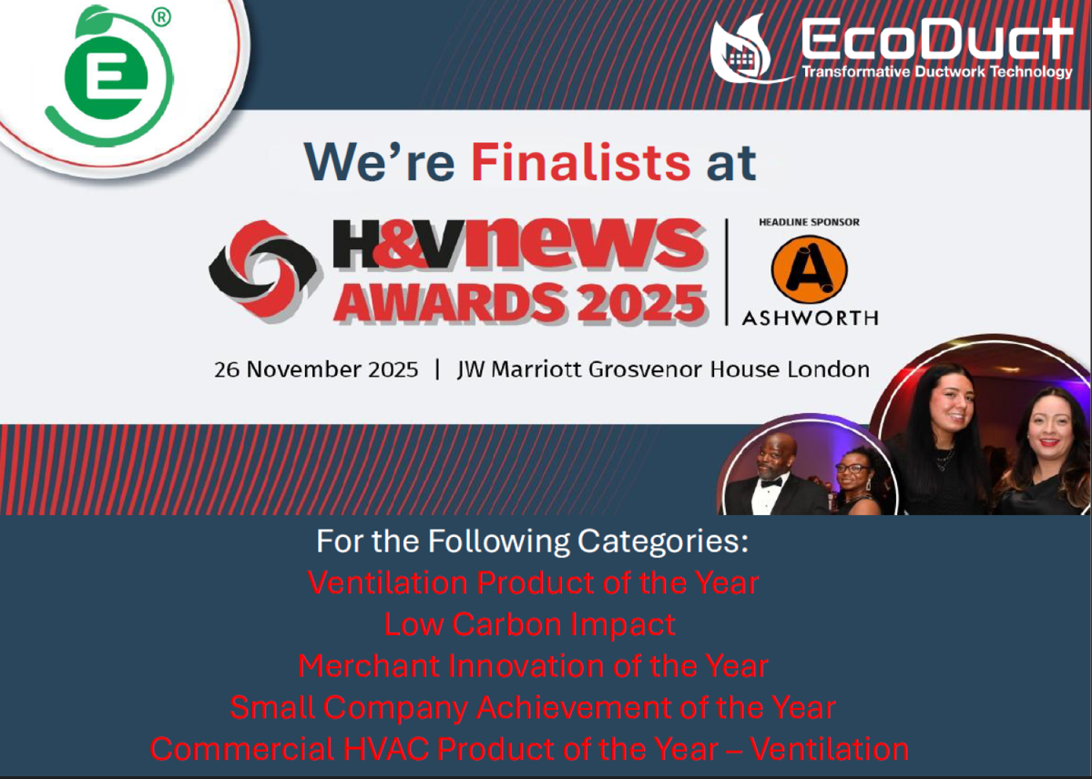 The latest news from EcoDuct: Transformative Non-Metallic Ductwork.
