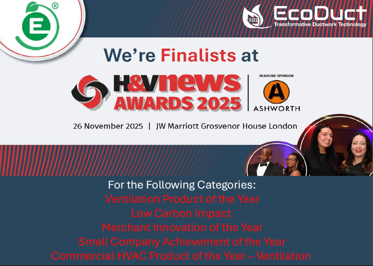 The latest news from EcoDuct: Transformative Non-Metallic Ductwork.