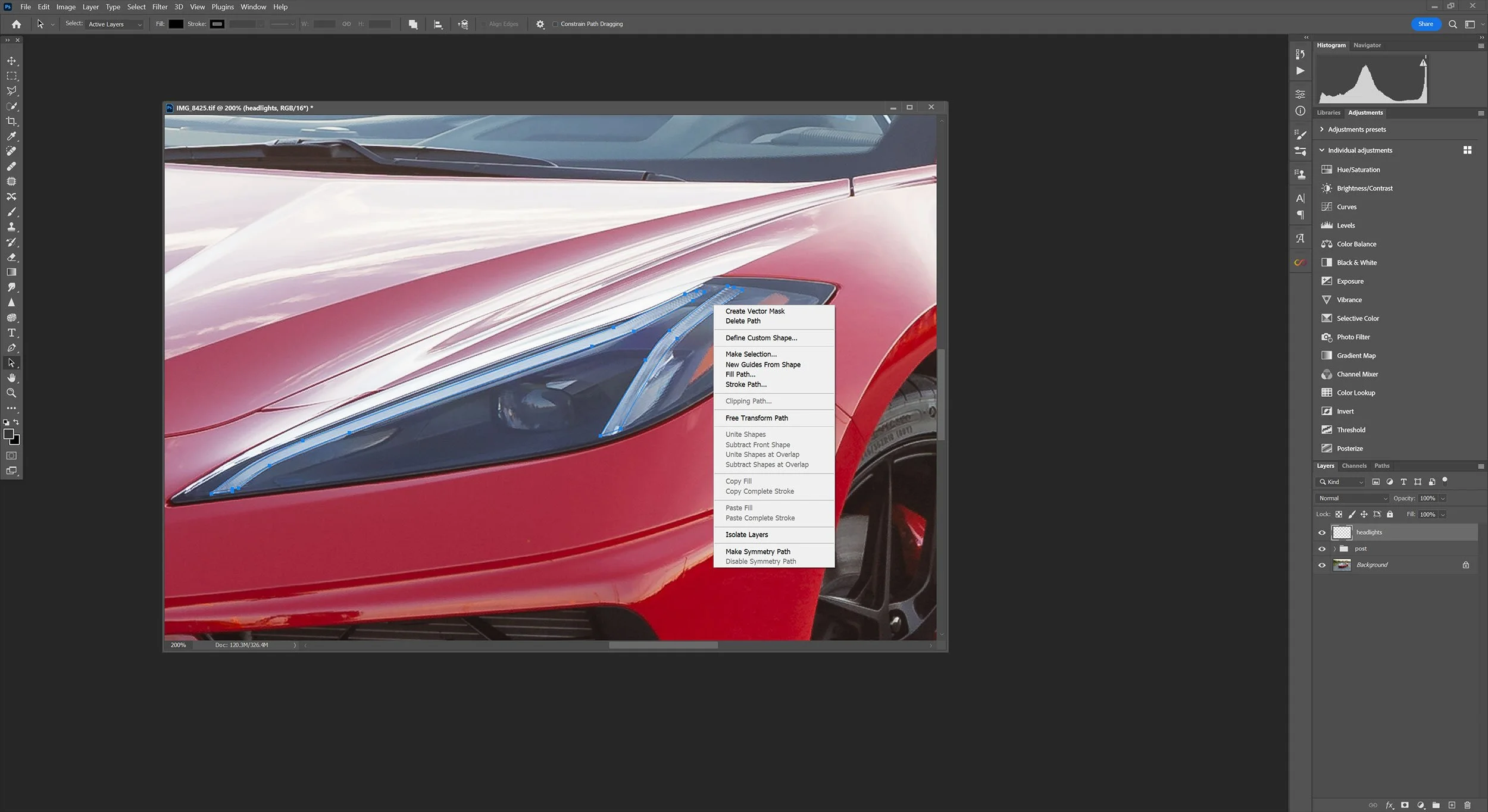 How to Create LED Headlights in Photoshop — Tom England