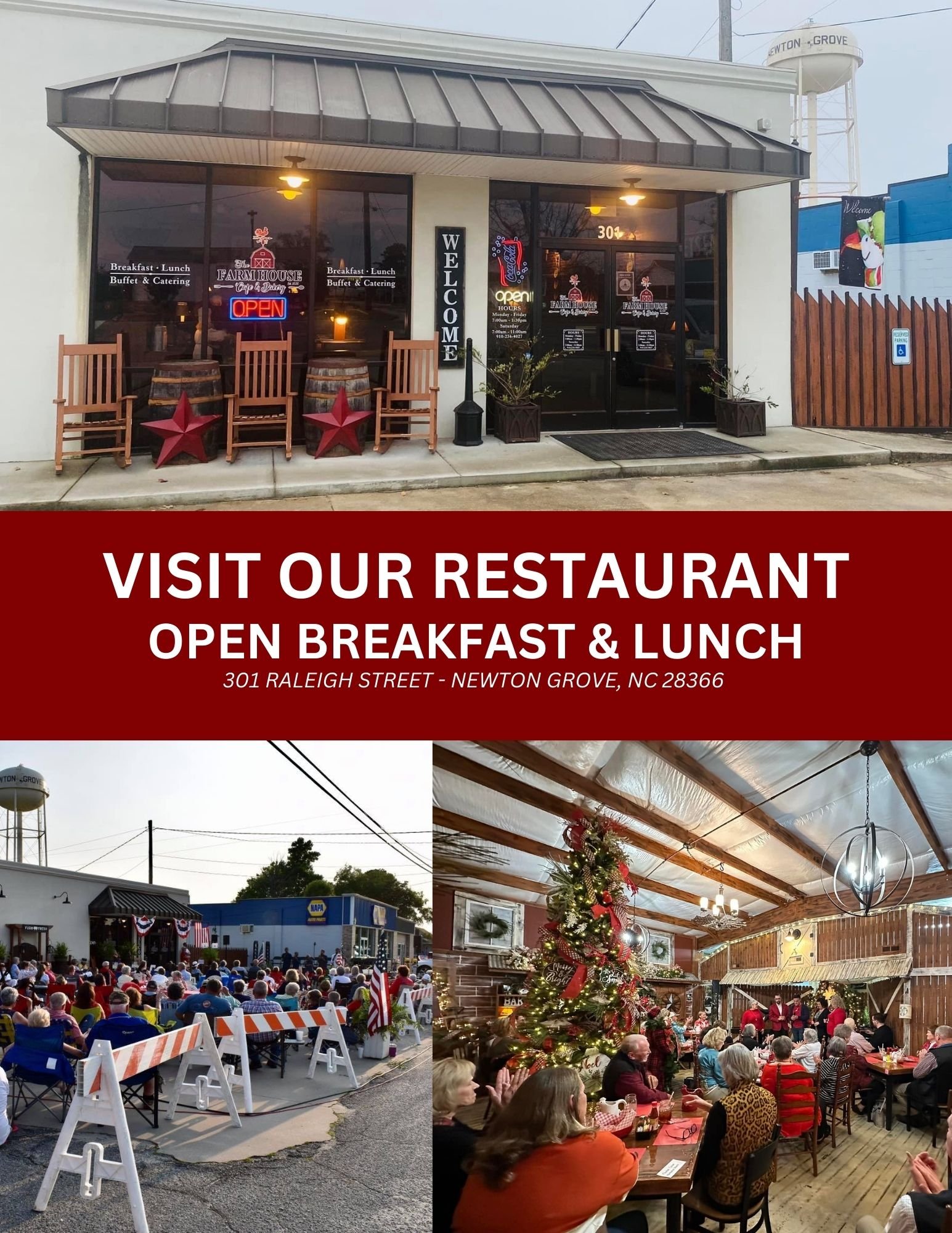 Farmhouse Catering — Farmhouse Cafe & Bakery