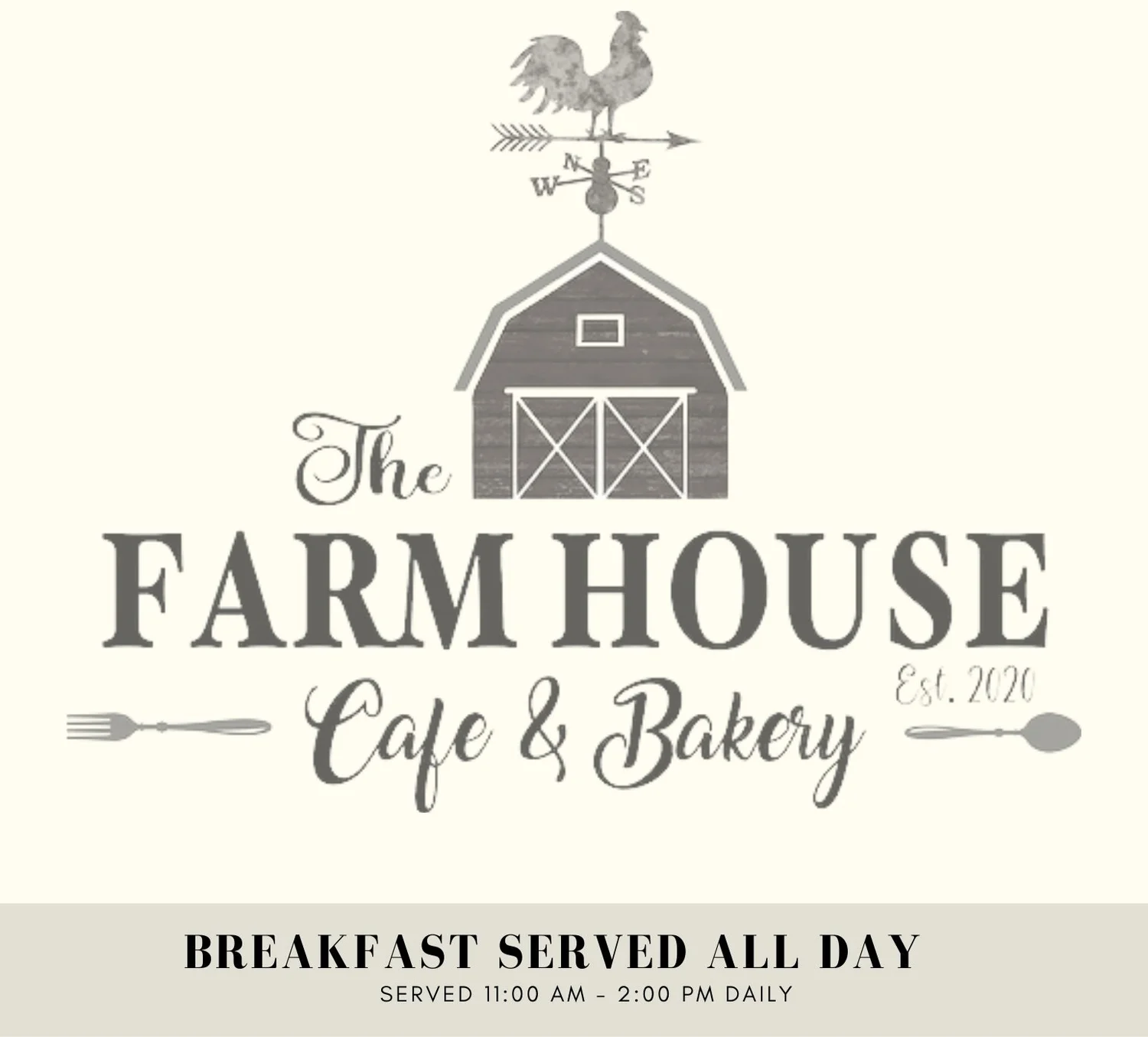 Menu — Farmhouse Cafe & Bakery