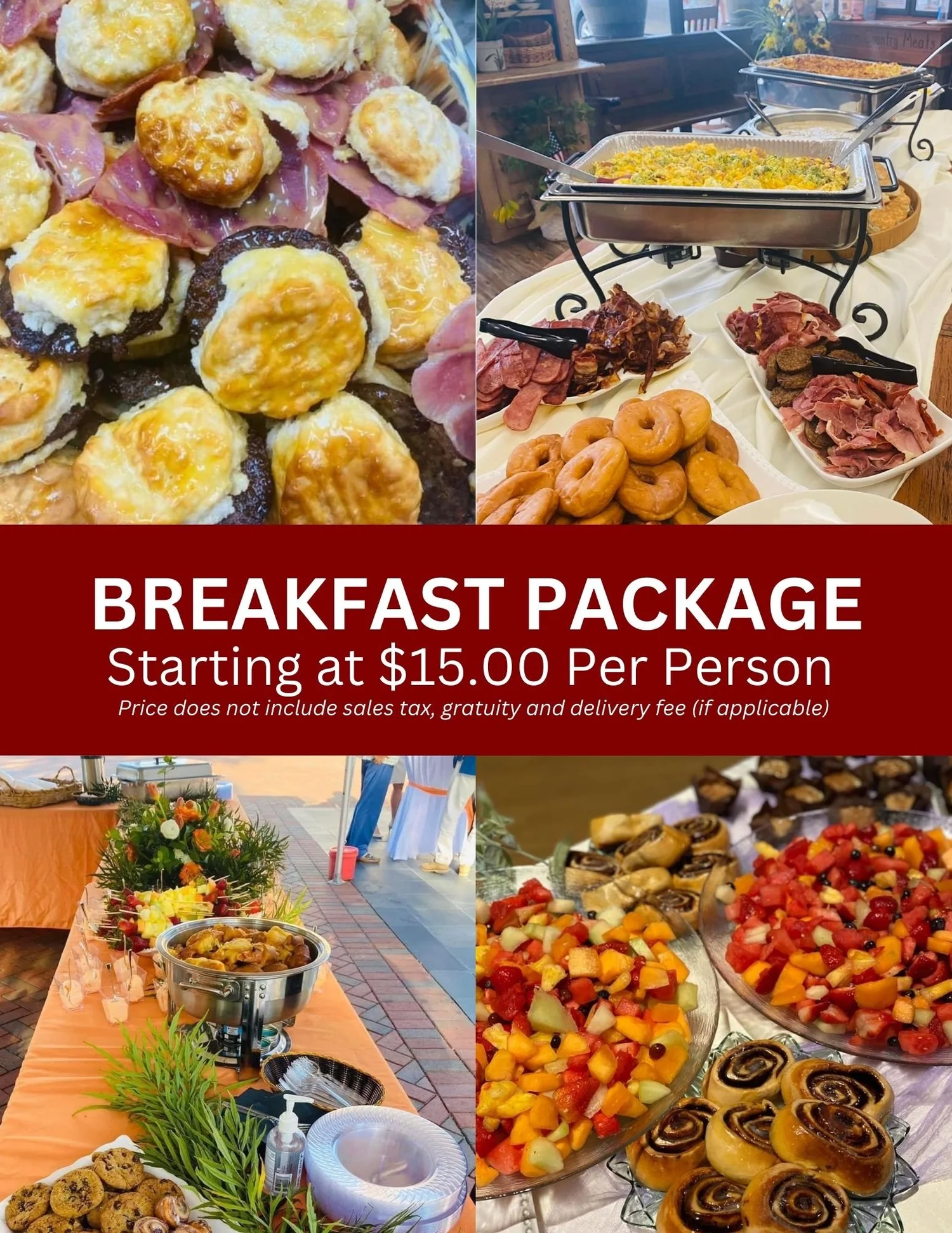 Farmhouse Catering — Farmhouse Cafe & Bakery