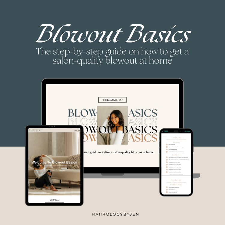 Blowout Basics | Blow Dry Hair Course — Haiirology