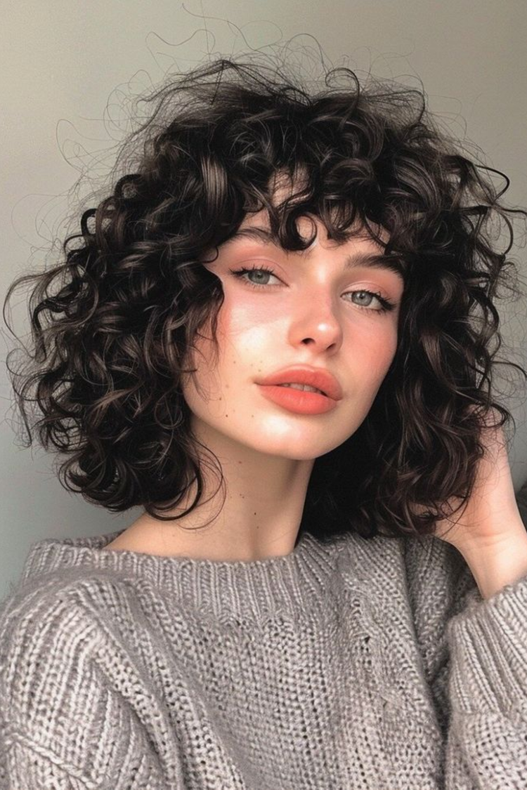 17 Short Curly Hairstyles That’ll Make You Fall in Love with Your Curls ...