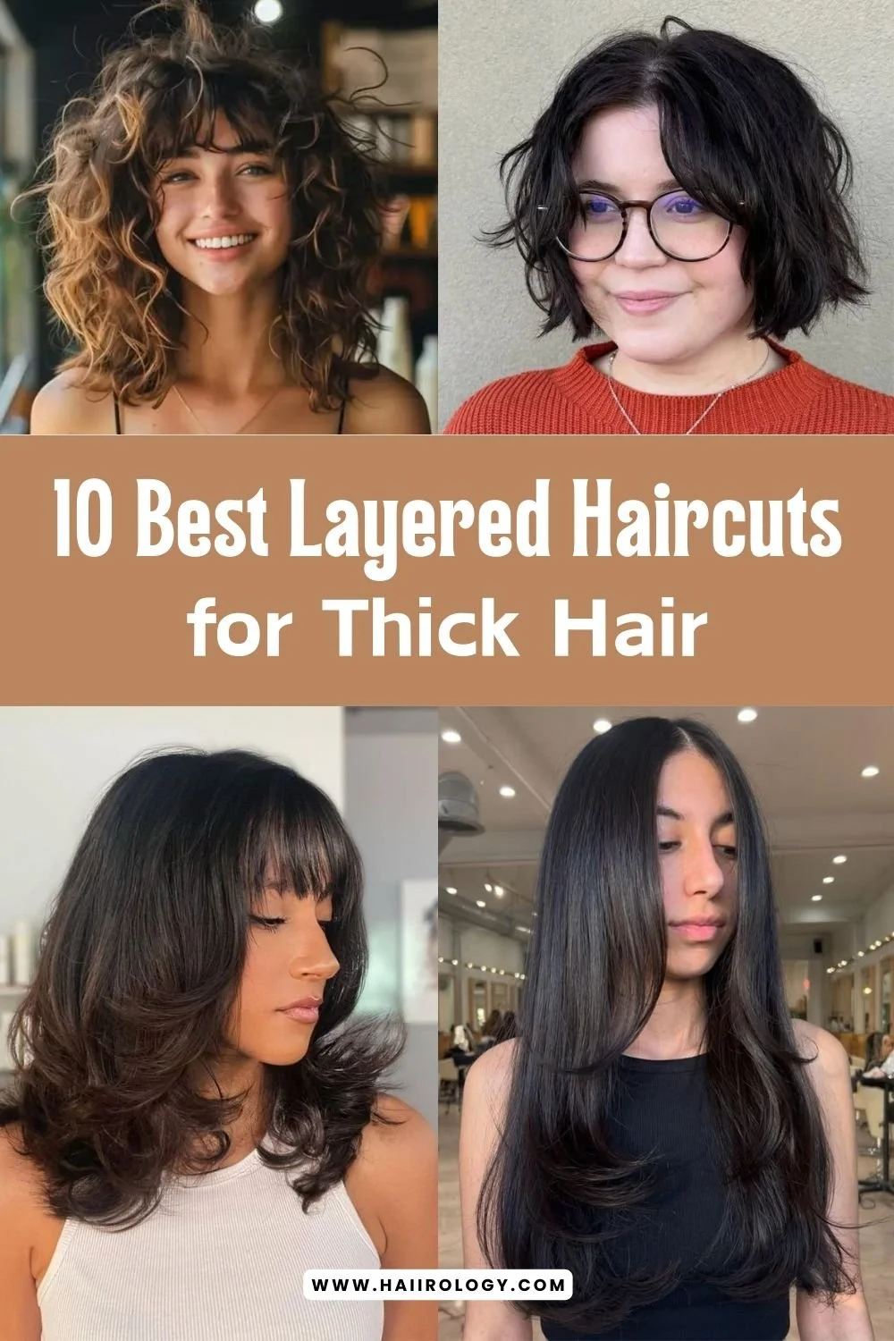 10 Layered Haircuts for Thick Hair (Short, Medium & Long) — Haiirology