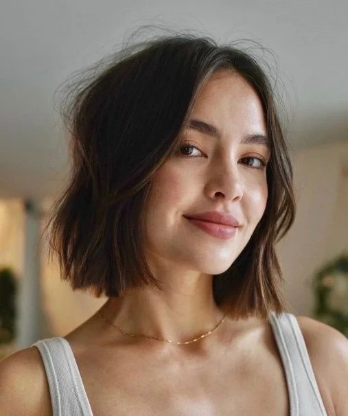 Best Shoulder Length Haircuts for Thin Hair That Add Volume & Texture ...