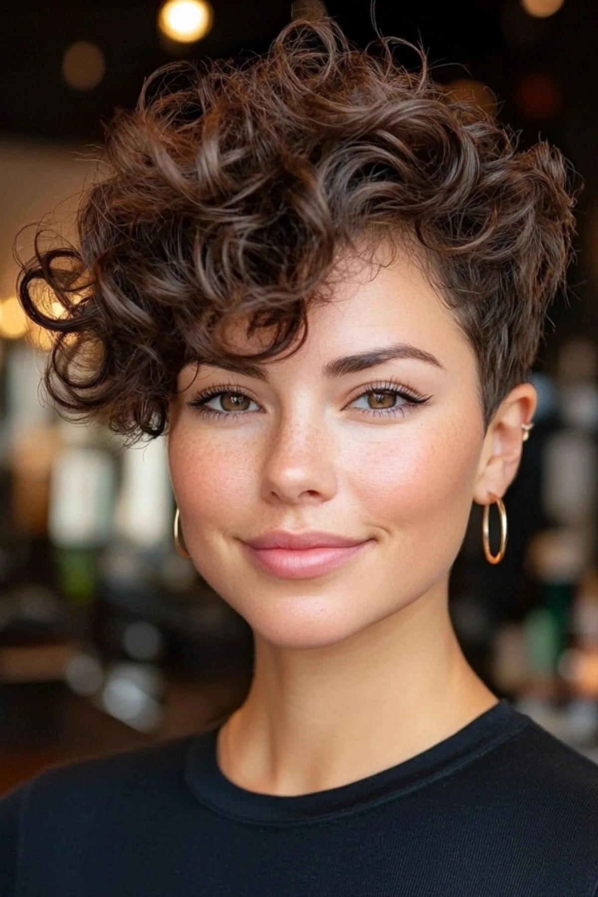 17 Short Curly Hairstyles That’ll Make You Fall in Love with Your Curls ...