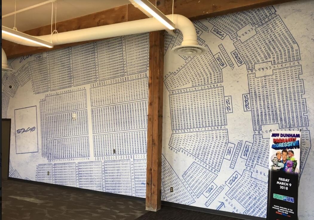 A Big Mural . . . That's The Ticket! — Nautical Chart Wallpaper