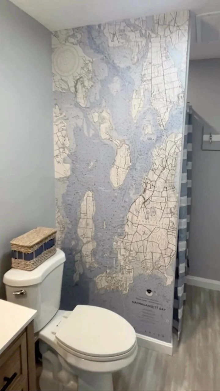 Nautical Chart Wallpaper | The Original Nautical Chart Wallpaper Studio