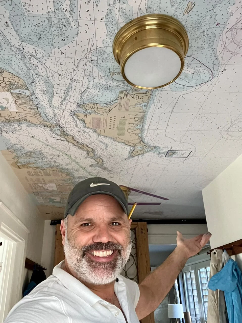 Custom Nautical Chart Wallpaper – XYFQCY