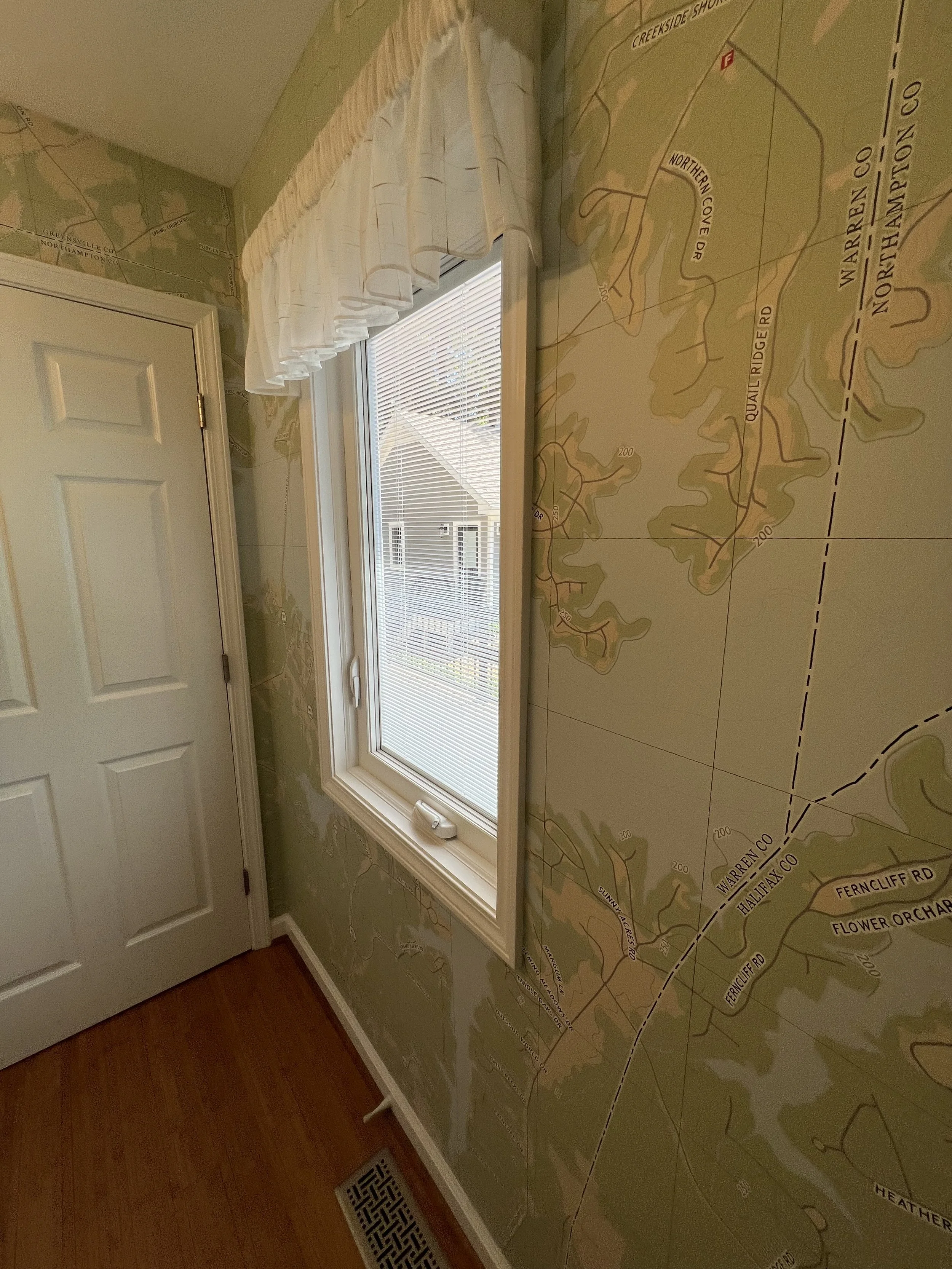 Lake Gaston Shores Topo Map Wallpaper — Nautical Chart Wallpaper The ...