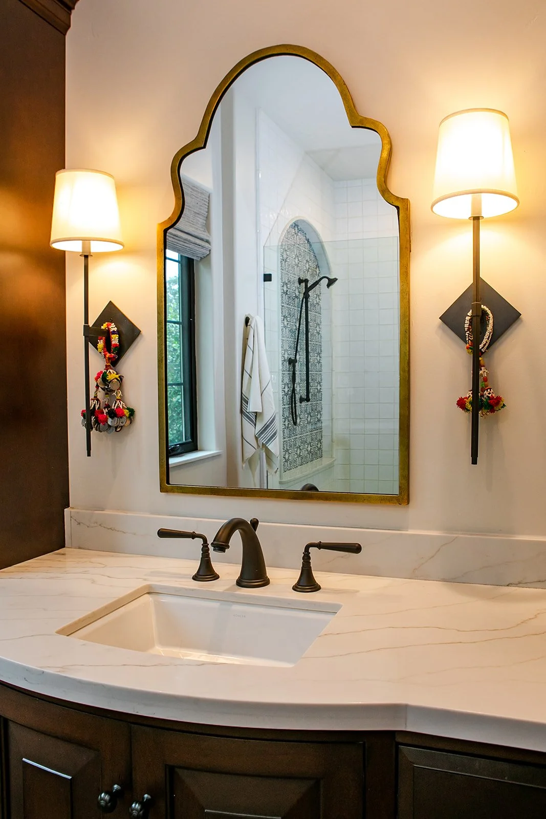 Spanish Mediterranean REbuild in Fountaingrove Santa Rosa: Primary Bath ...