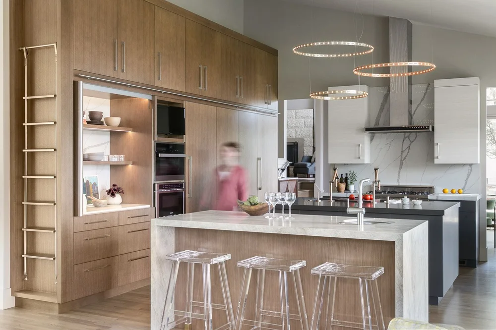Contemporary Tiburon Kitchen & Family Room — Williams Design Group