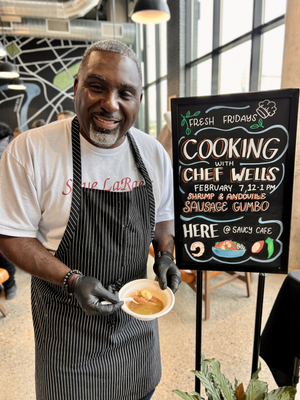 Cooking with Chef Wells: Shrimp & Andouille Sausage Gumbo — Fairfax Market