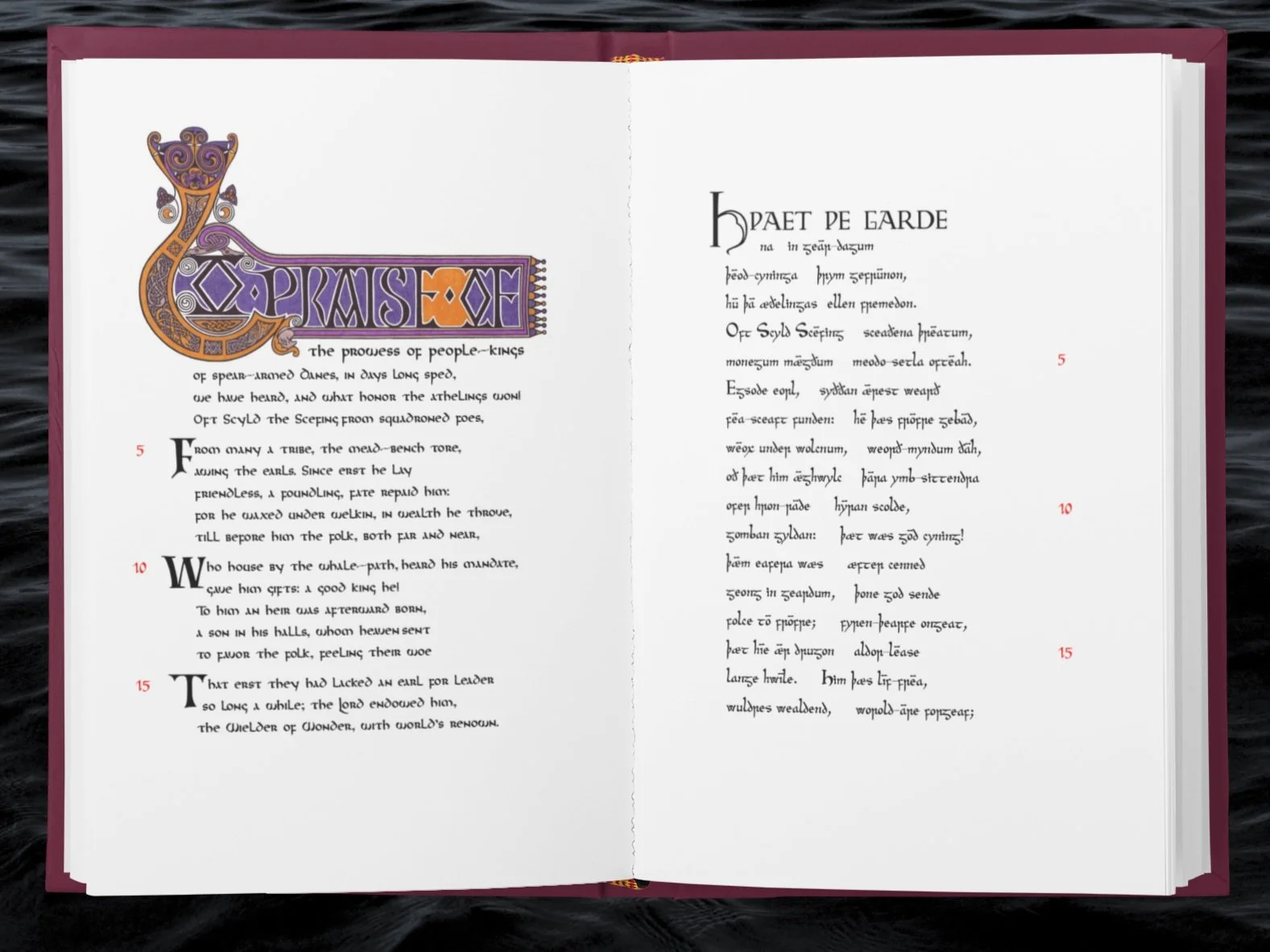Beowulf: An Illuminated Wonder Tale — Living Medieval