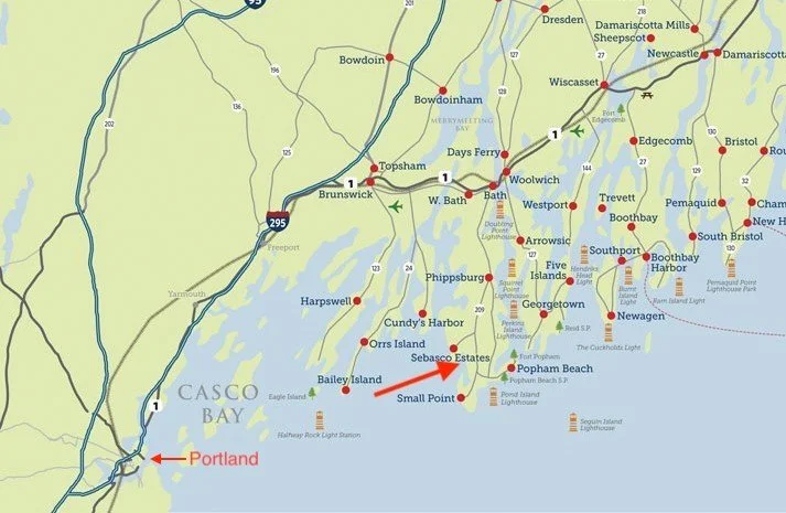 Our Location — Cove's End Cottages