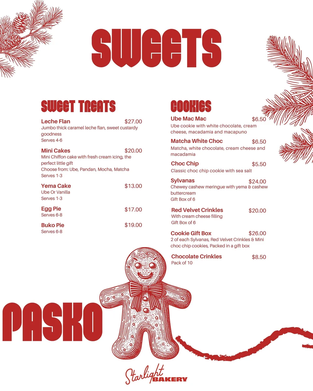 Cakes & Breads — Starlight Bakery