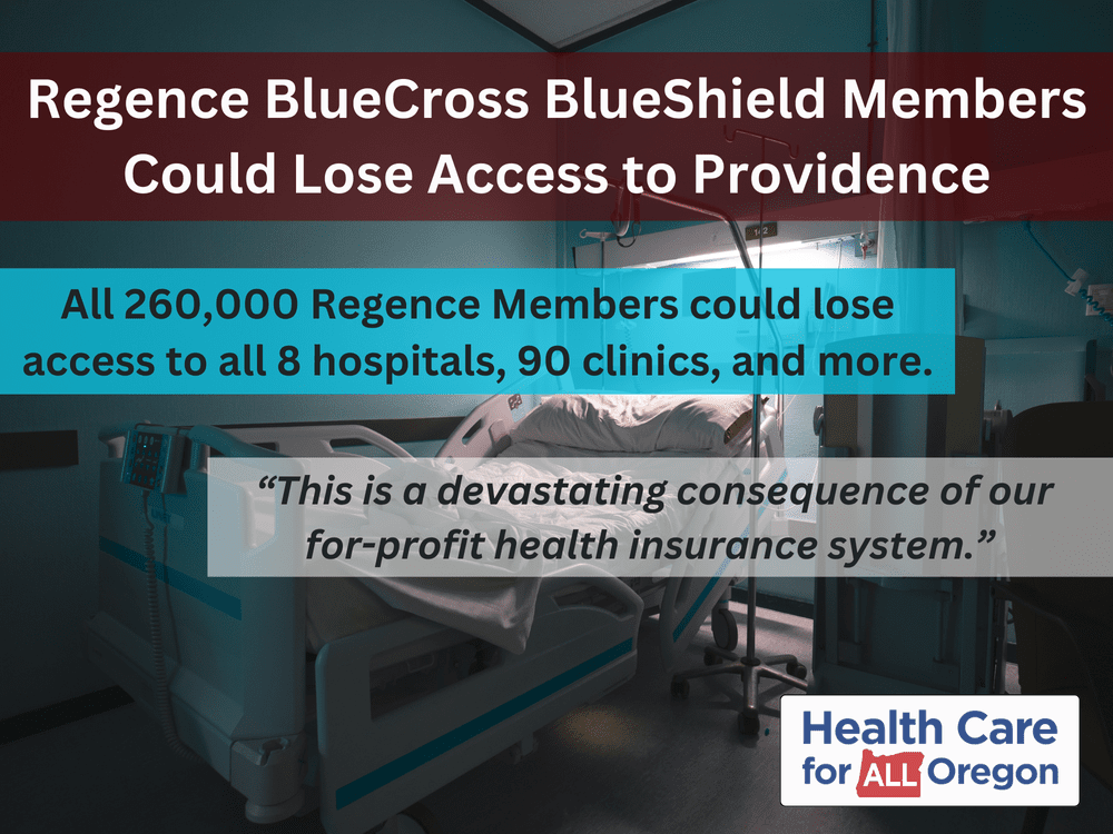 Regence BlueCross BlueShield Members Could Lose Access to Providence ...