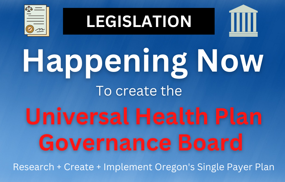 Legislation — HCAO - Health Care for All Oregon