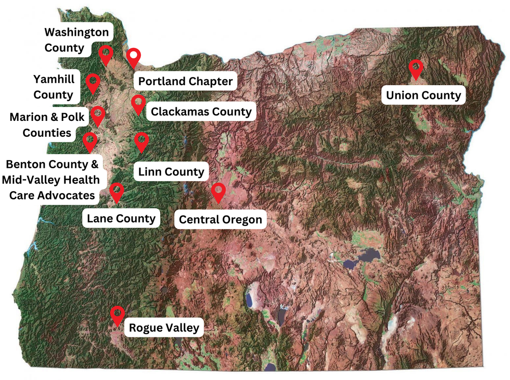 Contact Your Local Chapter — HCAO - Health Care for All Oregon