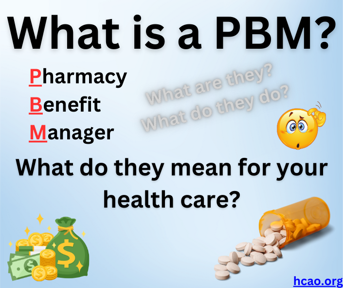 What is a PBM? — HCAO - Health Care for All Oregon