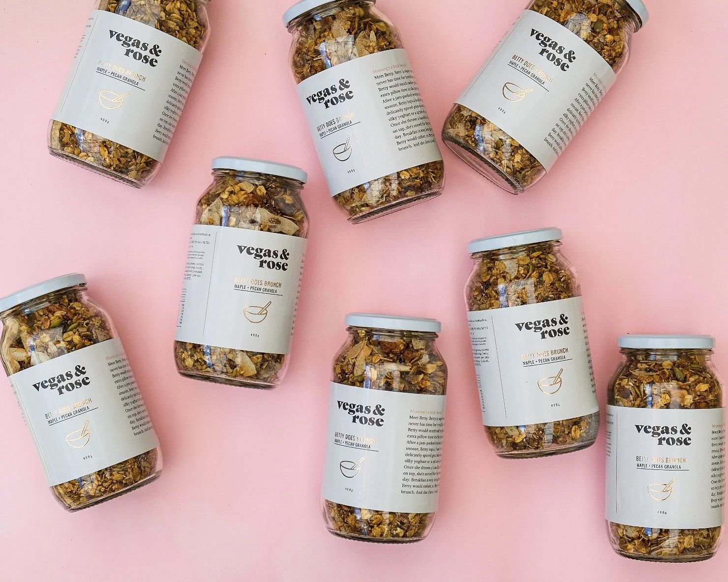 MAPLE PECAN GRANOLA Vegas Rose