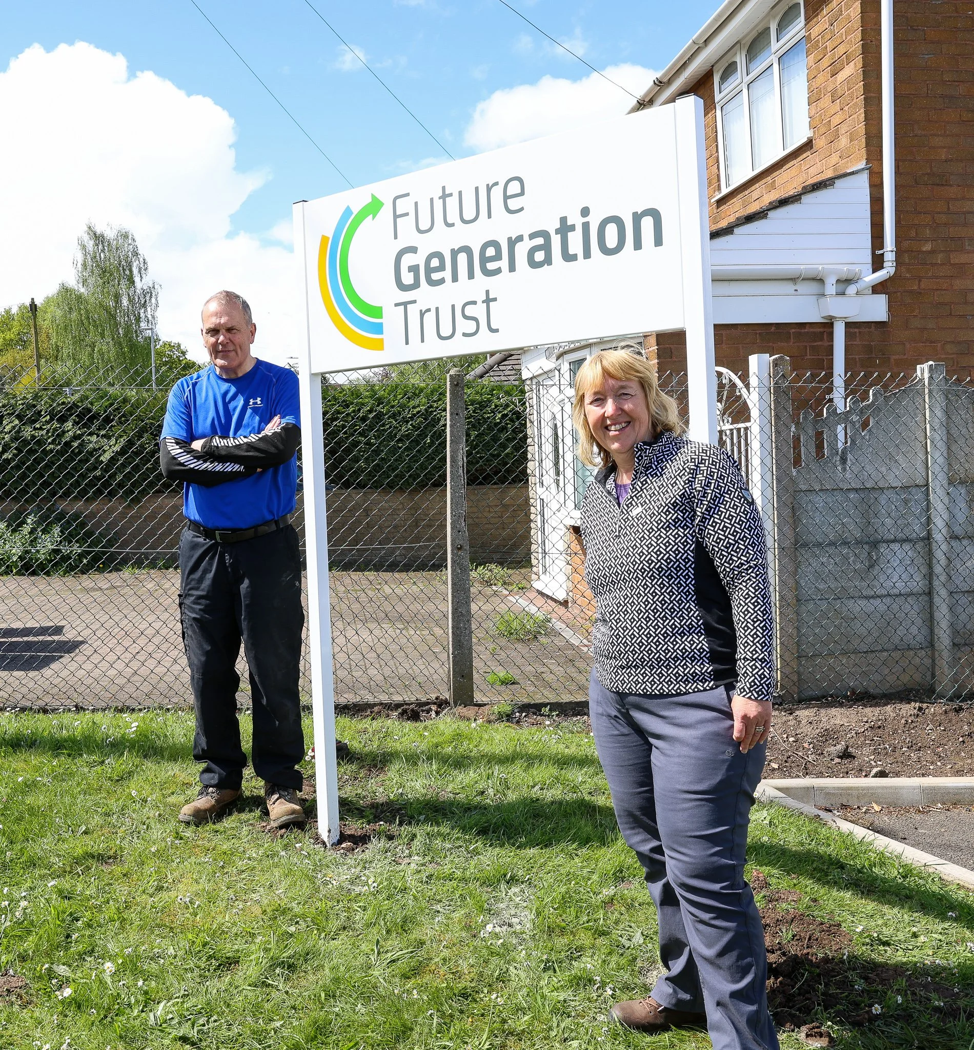 Our New Sign is up! — Future Generation Trust