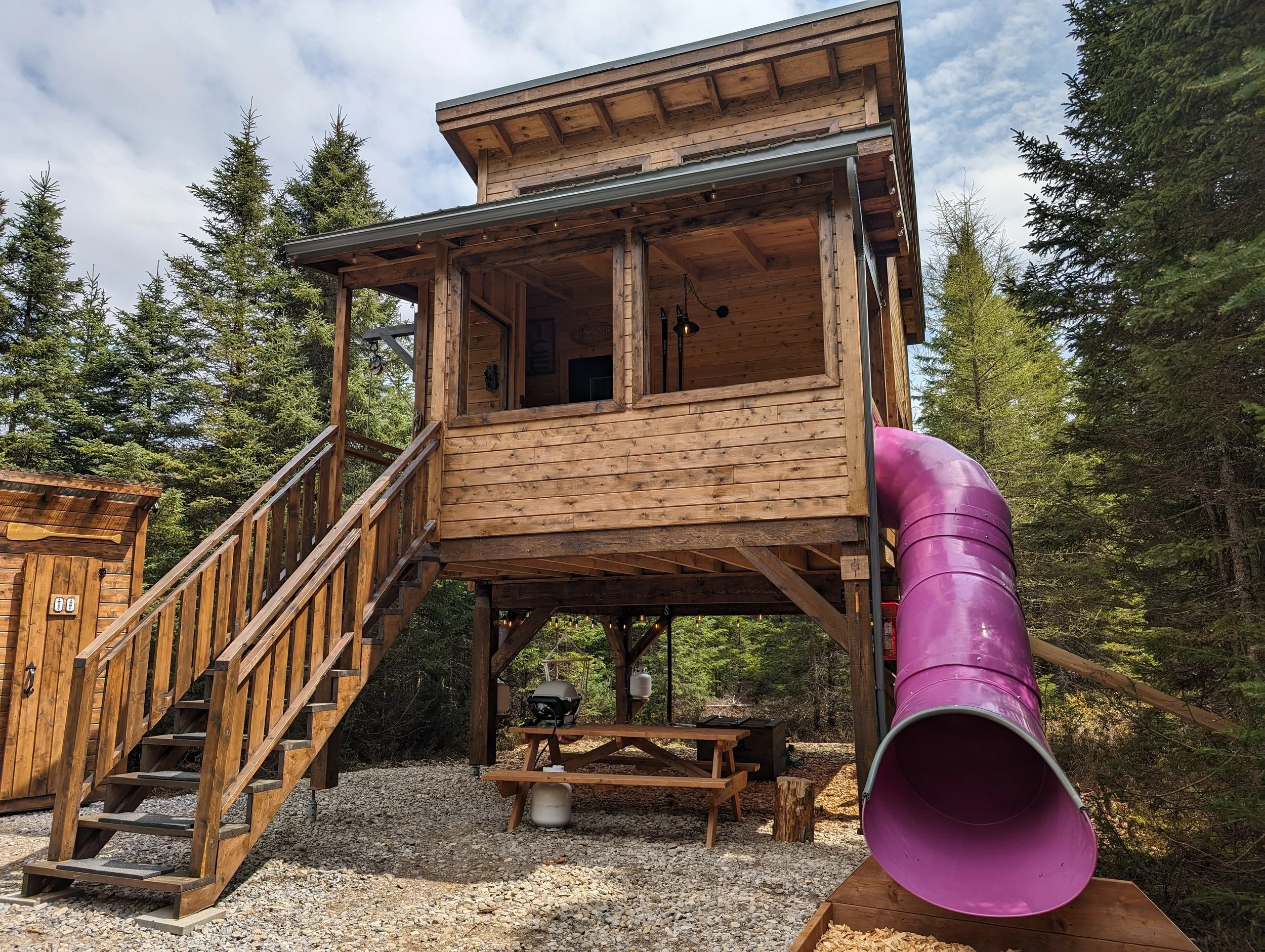 Nos refuges — Hauts Refuges/Micro chalets Charlevoix