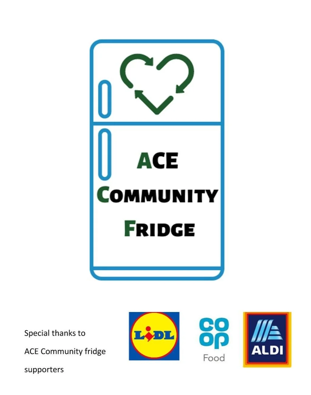 ACE Community Fridge, Pantry & Refill — ACE