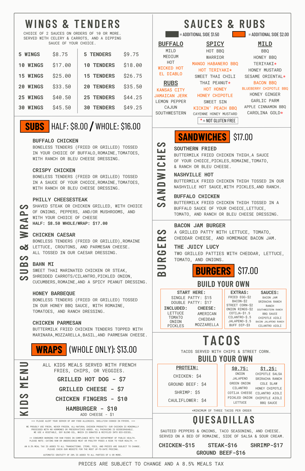 General 3 — Wing-itz Restaurants