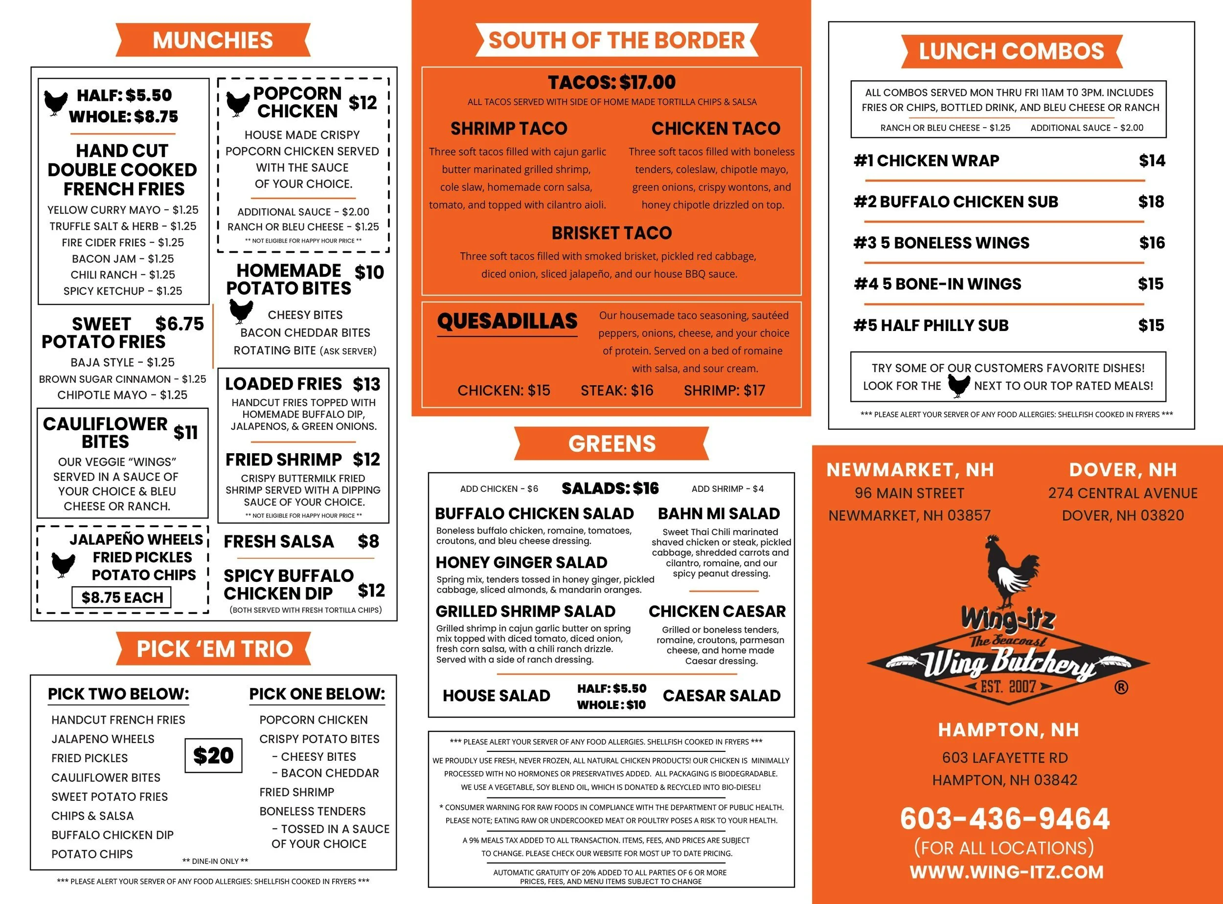 General 3 — Wing-itz Restaurants