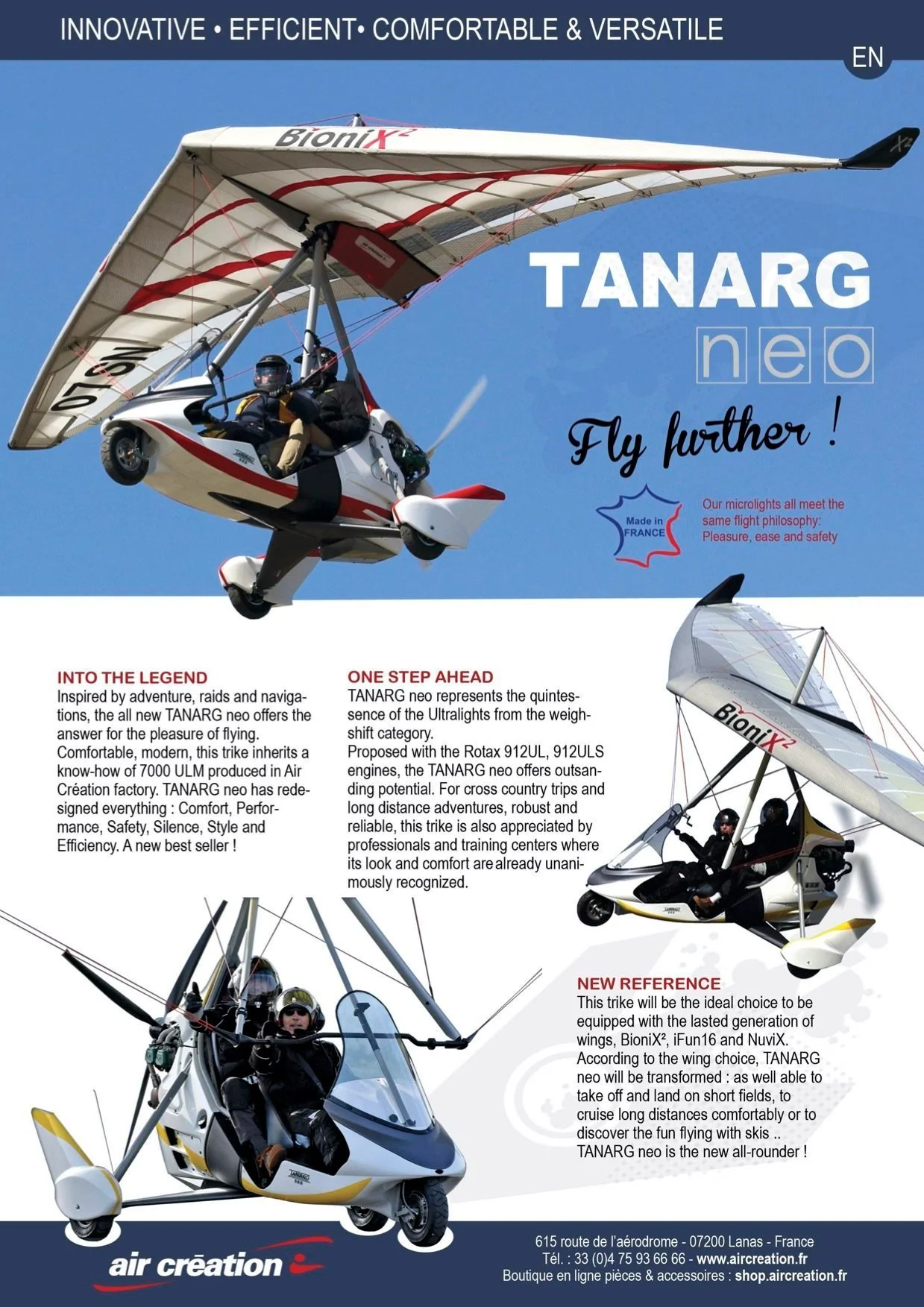 Tanarg neo — Blue Collar Aviation