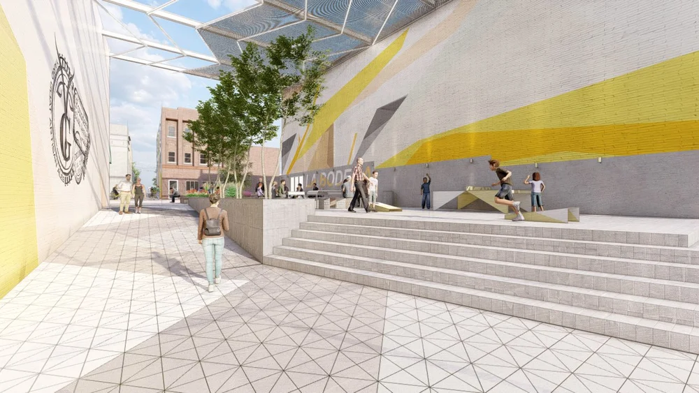 Huntingburg Alley Activation — LAA Office: Landscape, Art & Architecture