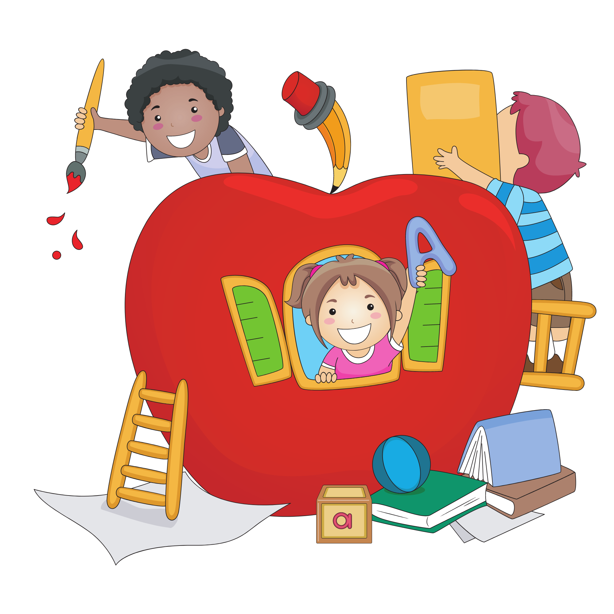 Tentatively Clipart Of Children