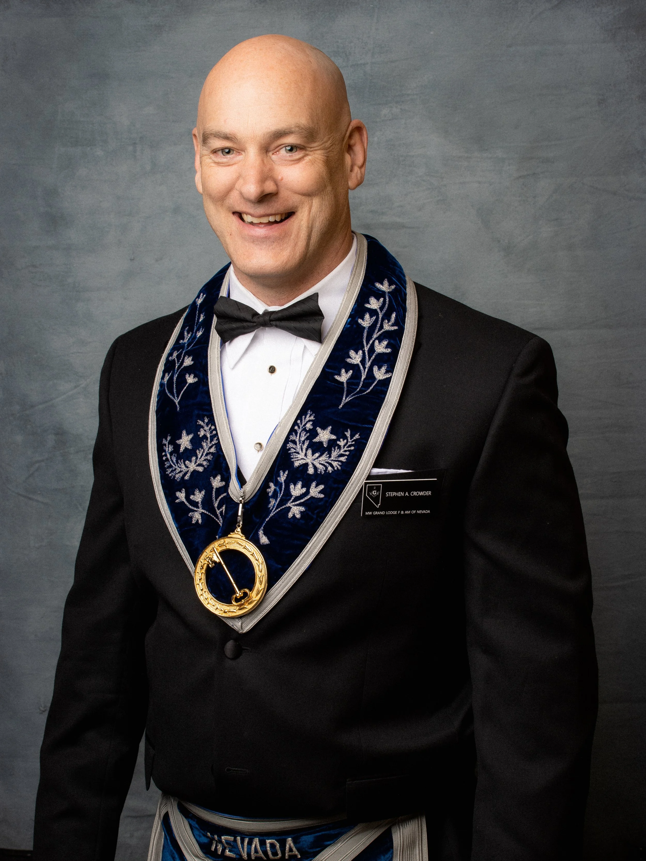The Grand Master and His Officers — Grand Lodge of Nevada F&AM