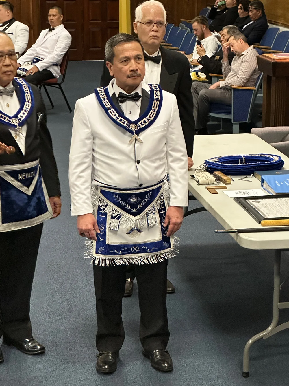 Grand Master Installs Officers at King Solomon Lodge #58 — Grand Lodge of Nevada F&AM