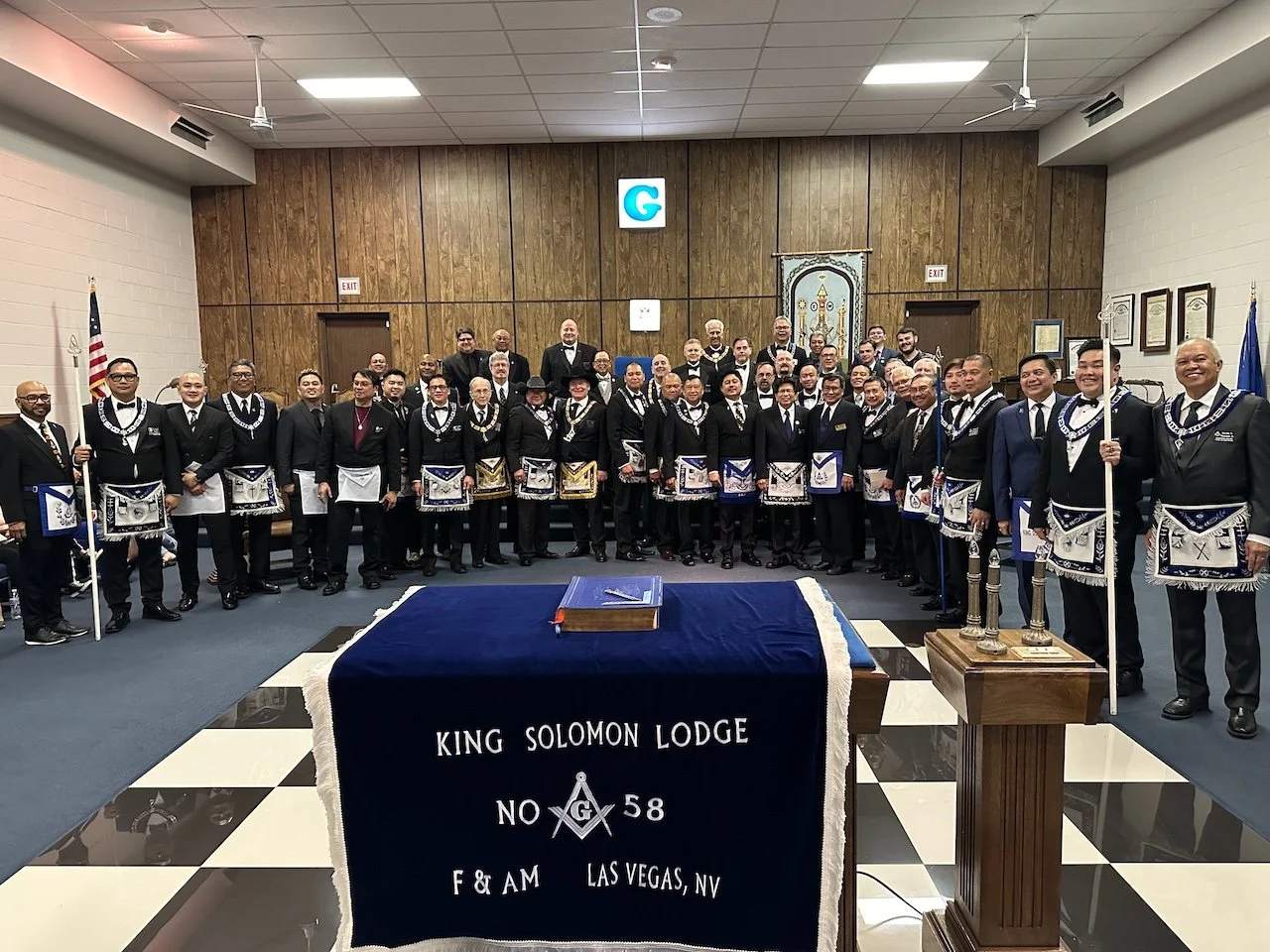 Grand Master Visits King Solomon Lodge #58 — Grand Lodge of Nevada F&AM