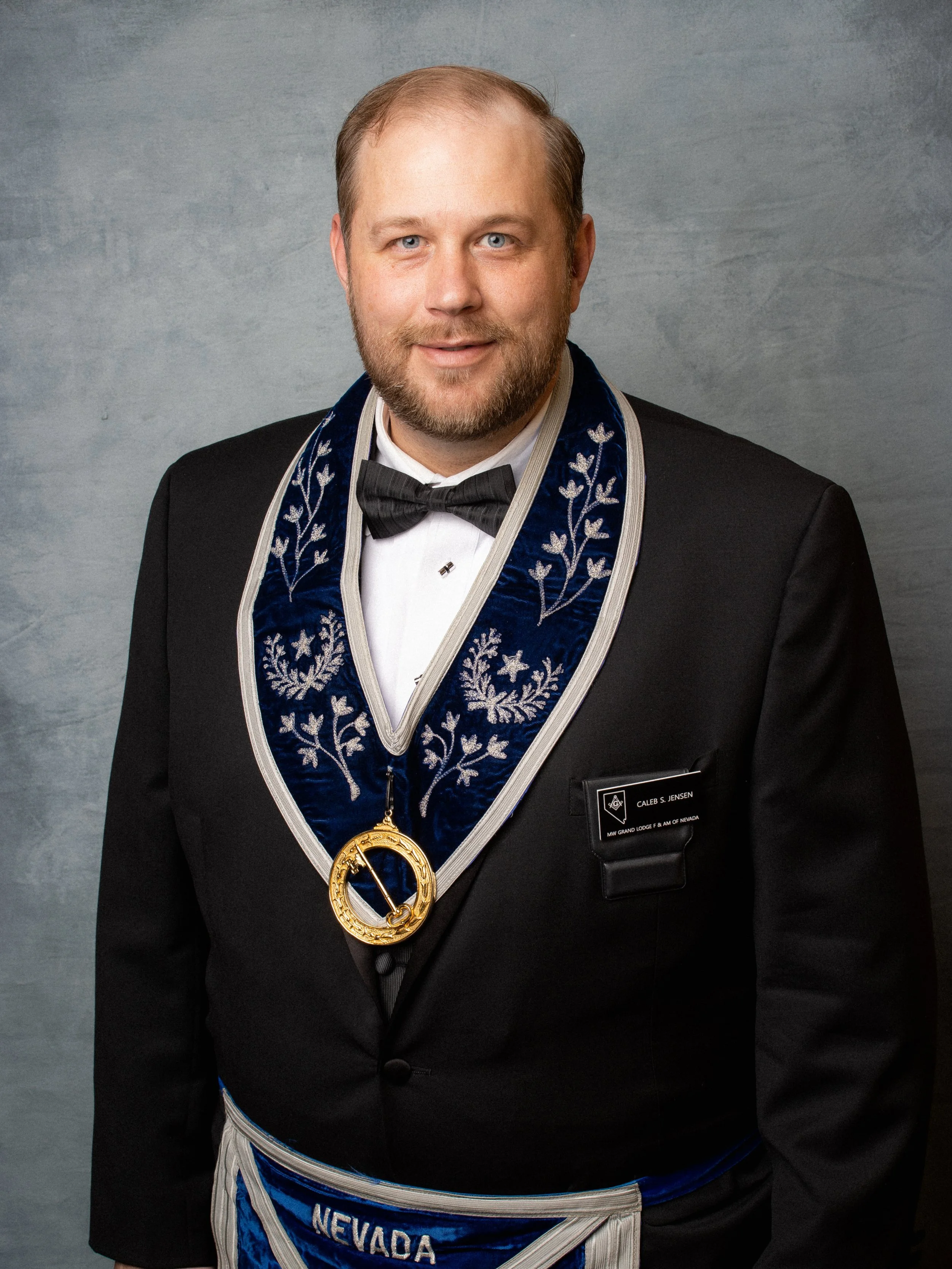 The Grand Master and His Officers — Grand Lodge of Nevada F&AM