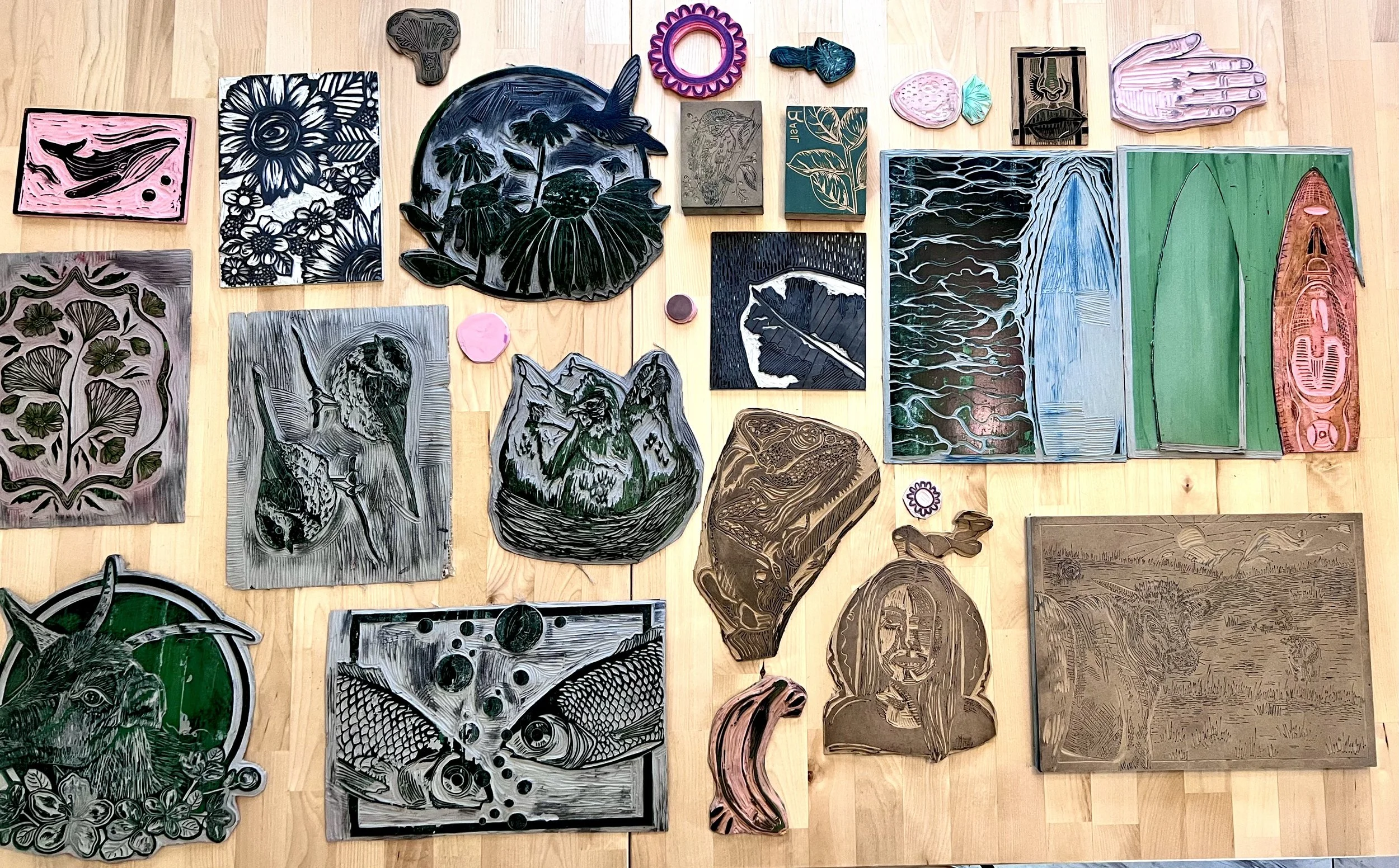 Printmaker & Illustrator | Rachel Hiemer Studio | Charlotte, NC