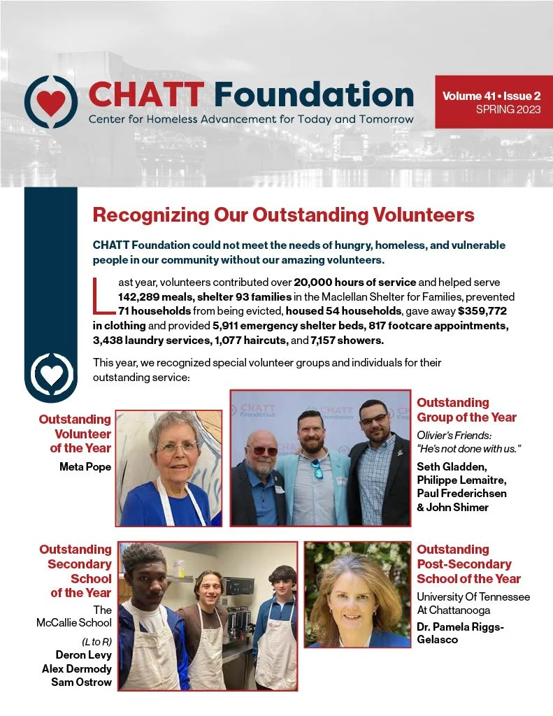 Our Progress - Chatt Foundation
