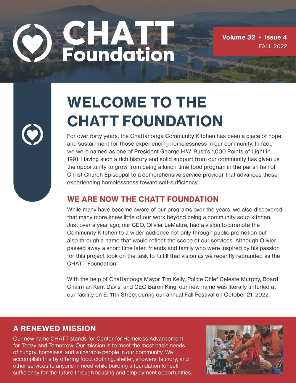 Our Progress - Chatt Foundation