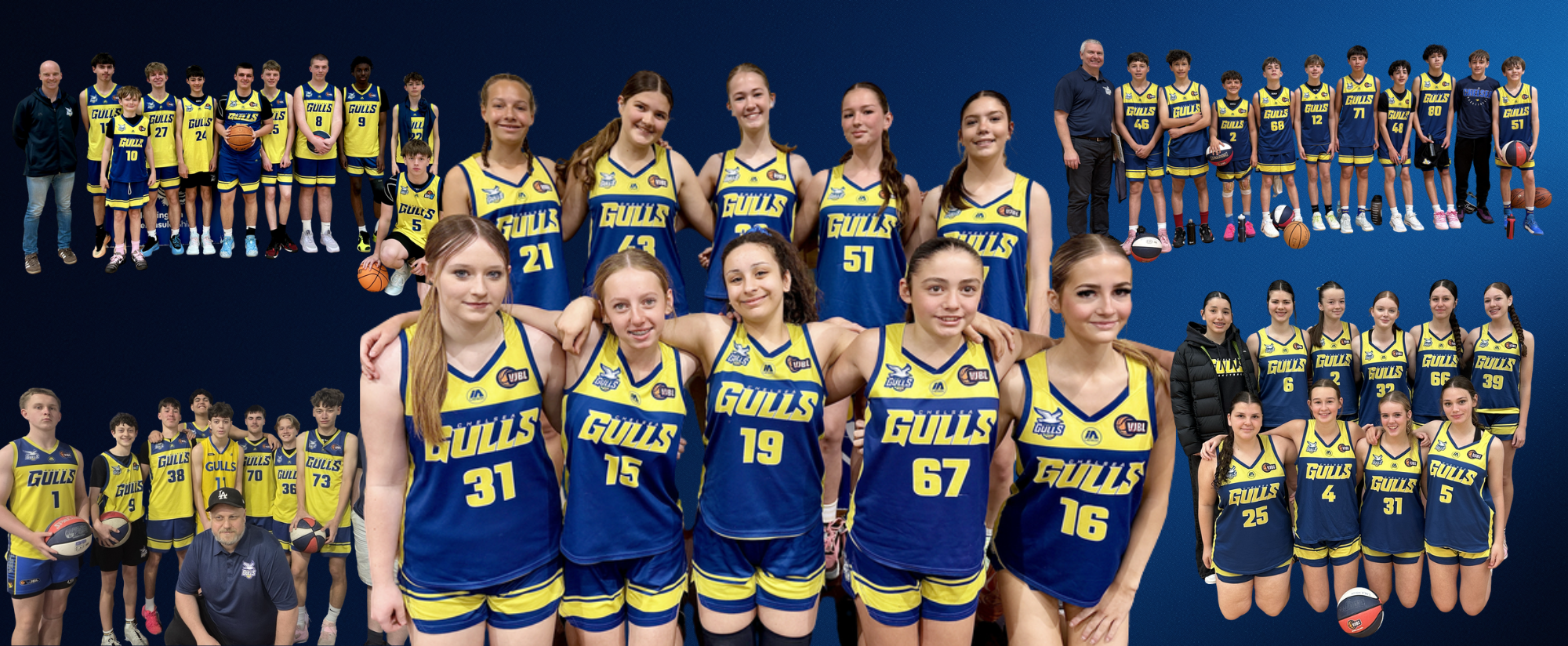 JUNIOR GULLS — Chelsea & District Basketball Association