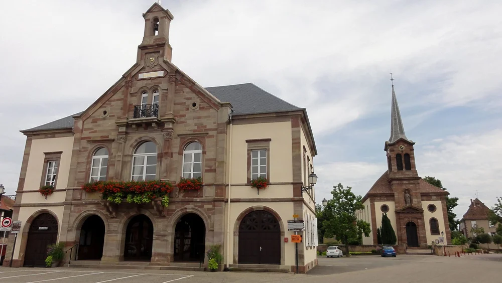 KOGENHEIM / Aménagement des abords de la Mairie — we-scape