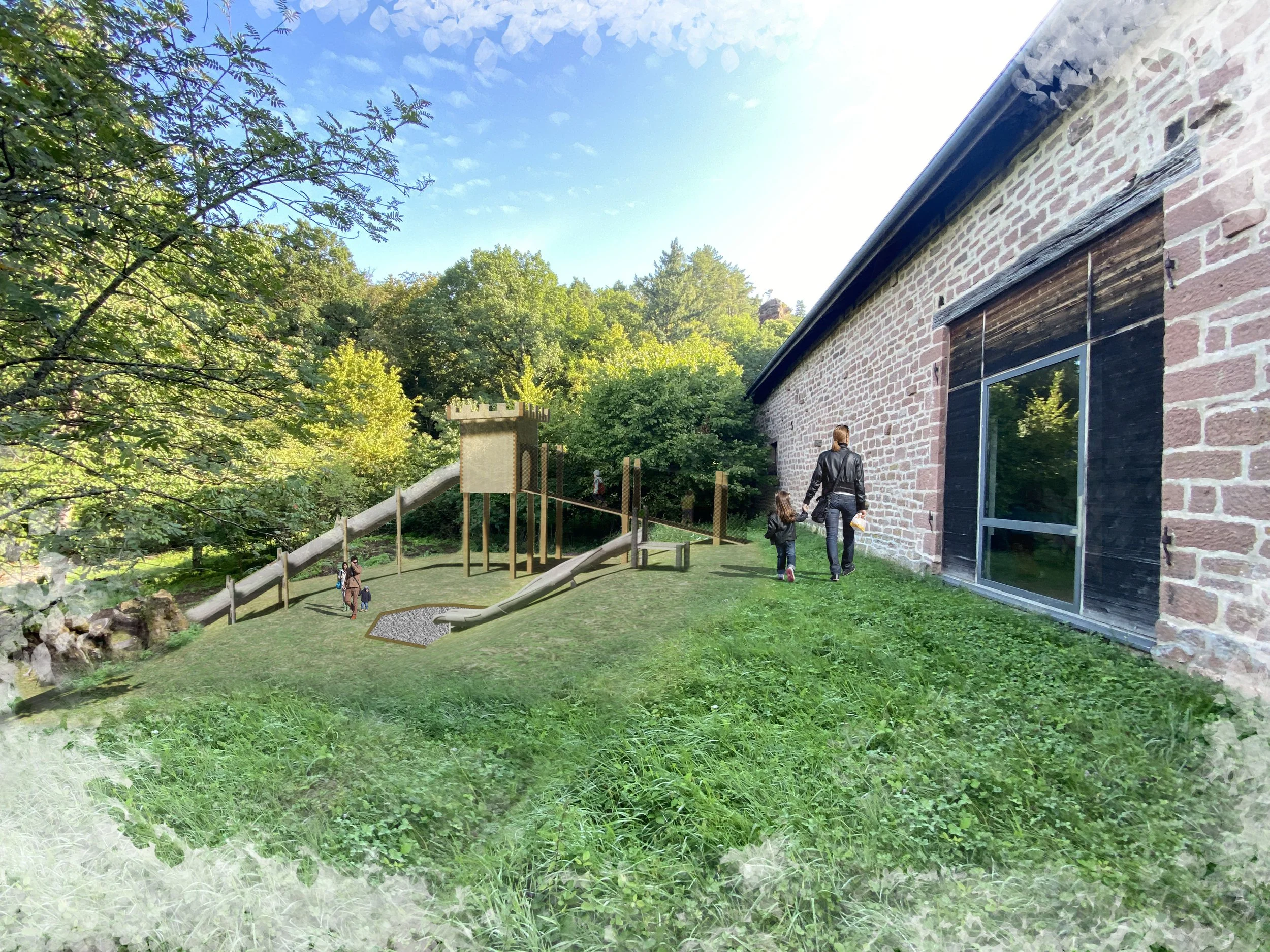 LEMBACH / Château des défis — we-scape