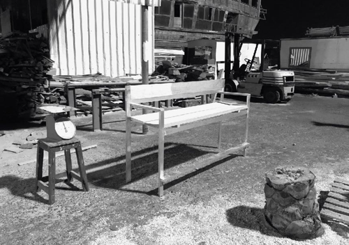 Dubai Bench Prototype — Ahmed & Rashid bin Shabib