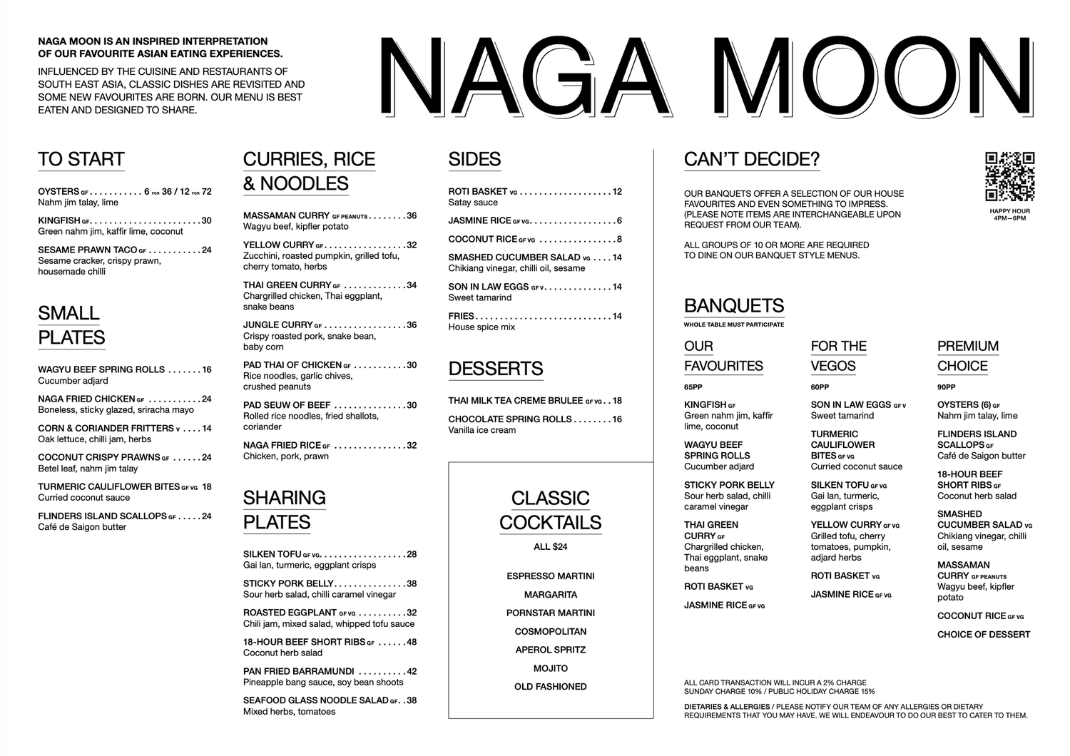 Main Menu — NAGA