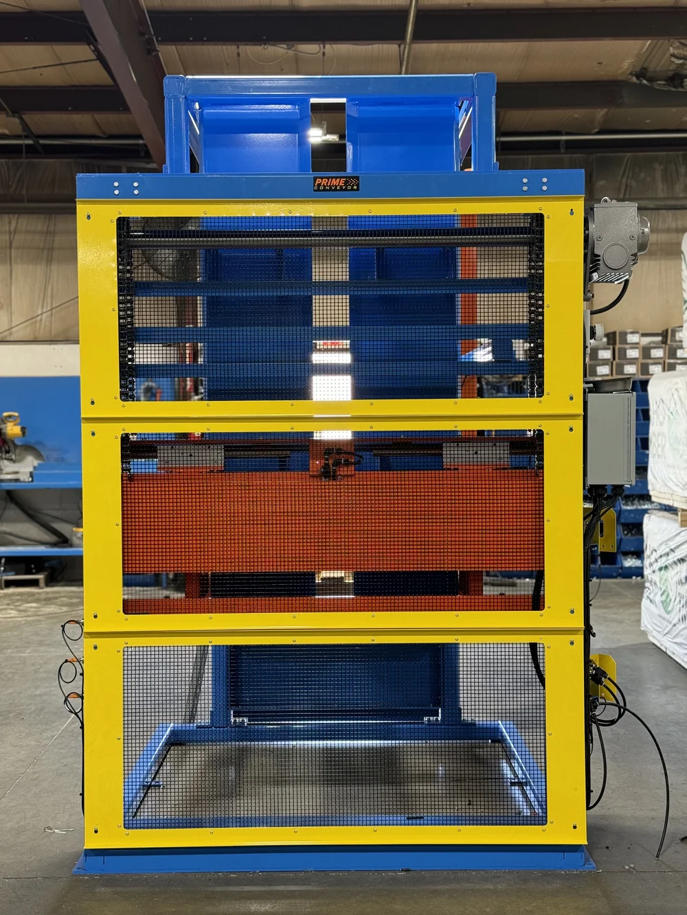 MOTORIZED PALLET DISPENSER — Prime Conveyor
